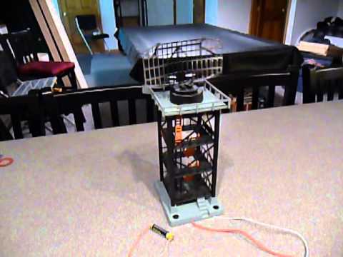 Motorized radar tower - YouTube