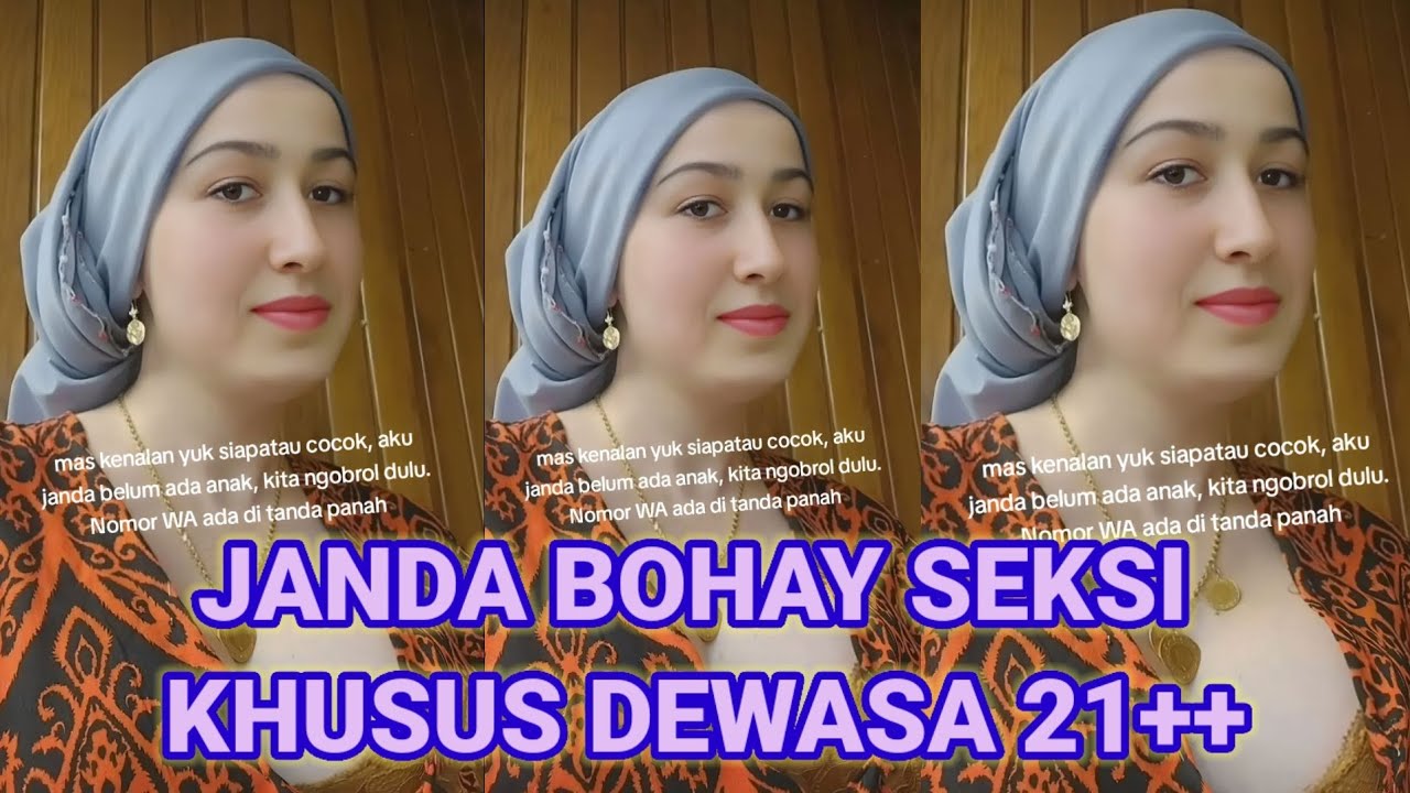 JANDA BOHAY SEKSI KHUSUS DEWASA 🔞 - YouTube