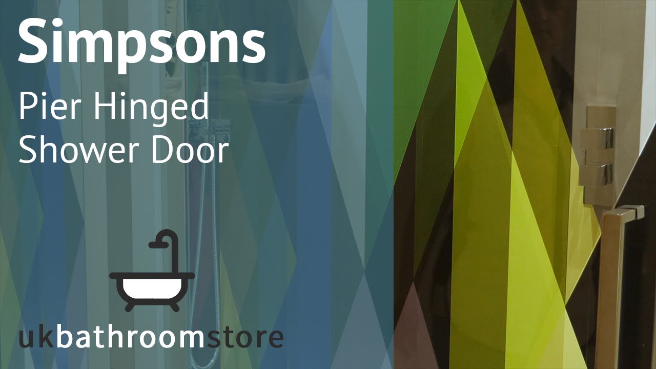 Simpsons - Pier Hinged Shower Door - PHDSC0800 - YouTube