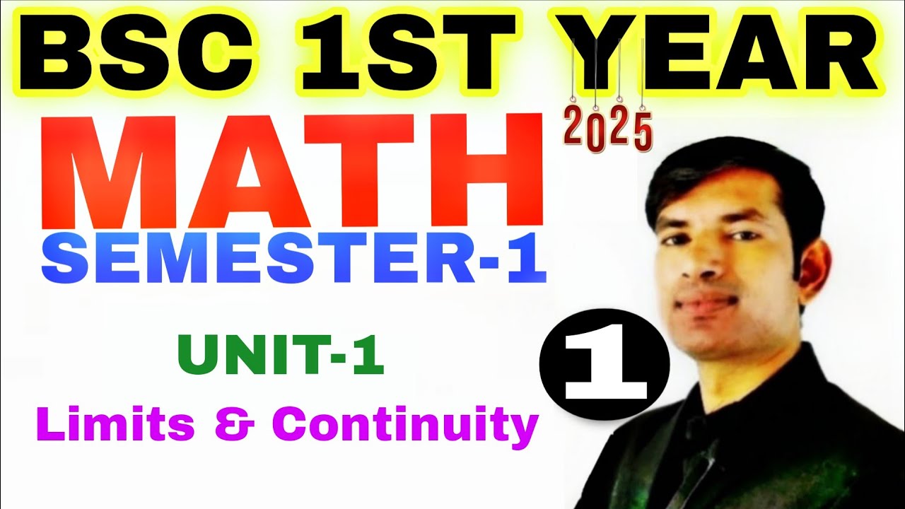 bsc 1 year math | bsc 1st semester maths | bsc math semester 1 ...