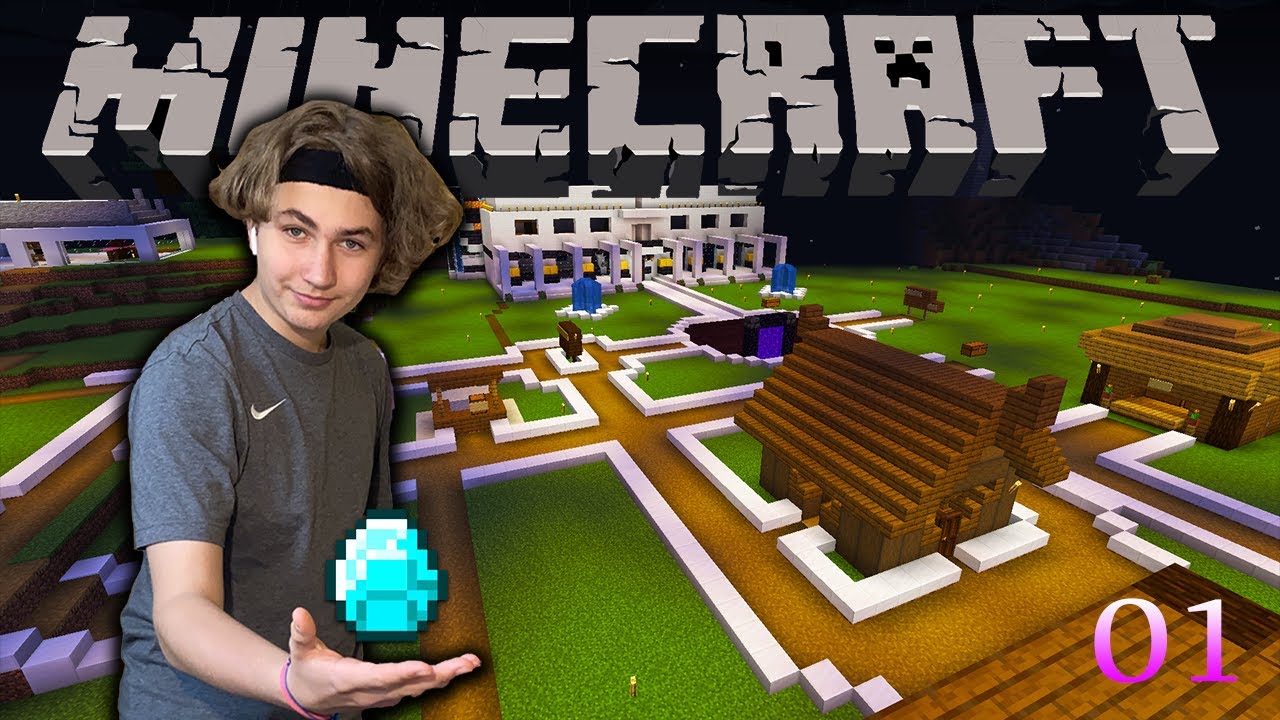 Minecraft aneb prohlídka serveru. - YouTube