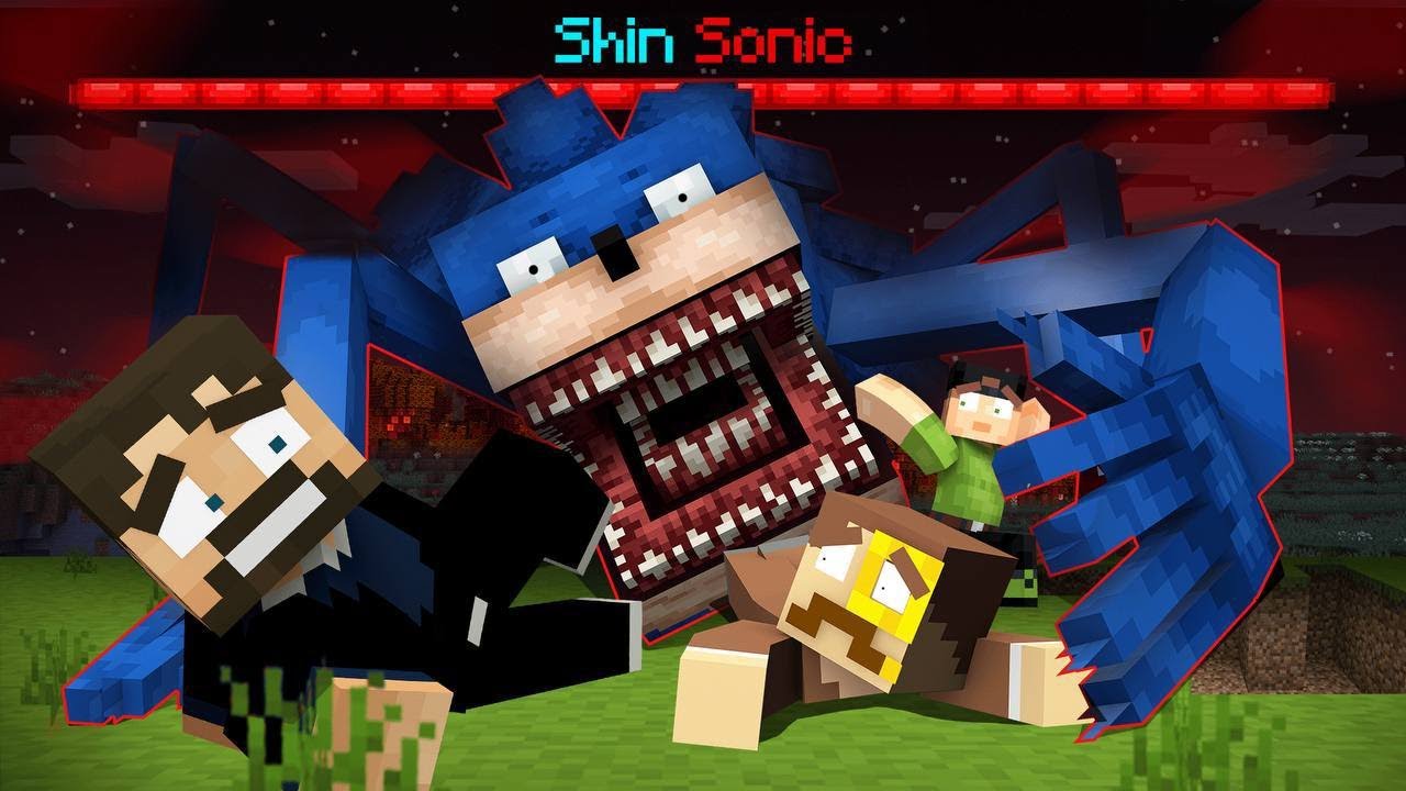 Mutant Shin Sonic in Minecraft - YouTube
