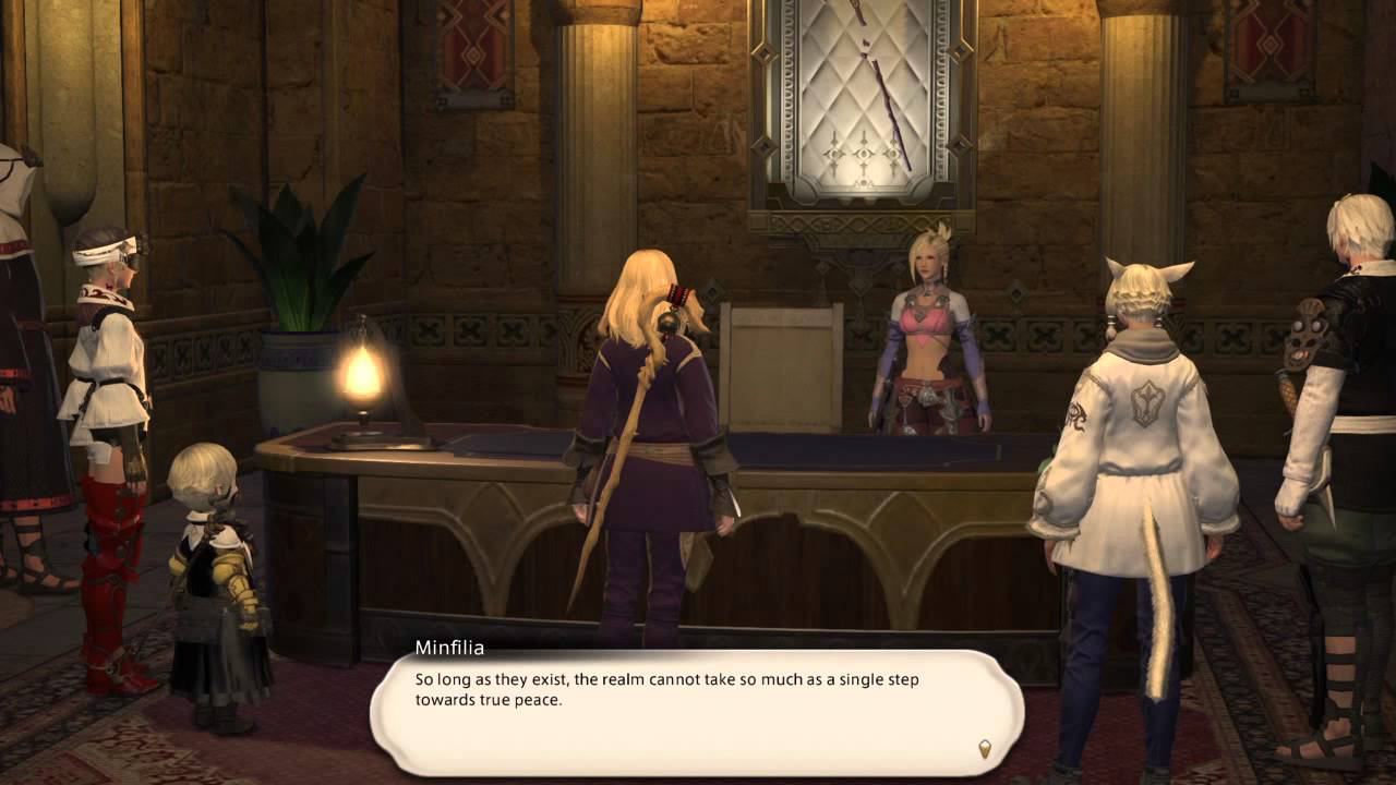 FINAL FANTASY XIV: A Realm Reborn - Minfilia - YouTube