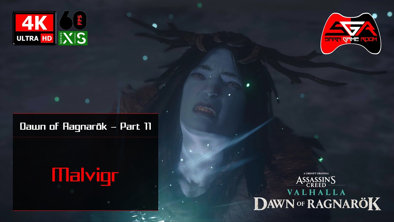 AC Valhalla Dawn of Ragnarok Gameplay - Part 11 Malvigr [4K UHD 60fps ...