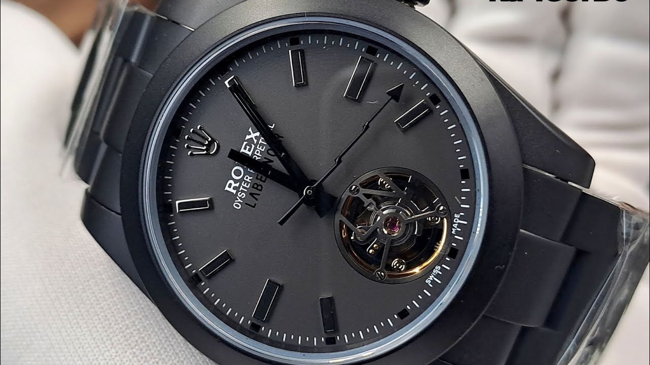 Rolex Milgauss Label Noir ПРЕМИАЛЬНЫЕ мужские механические часы с ...