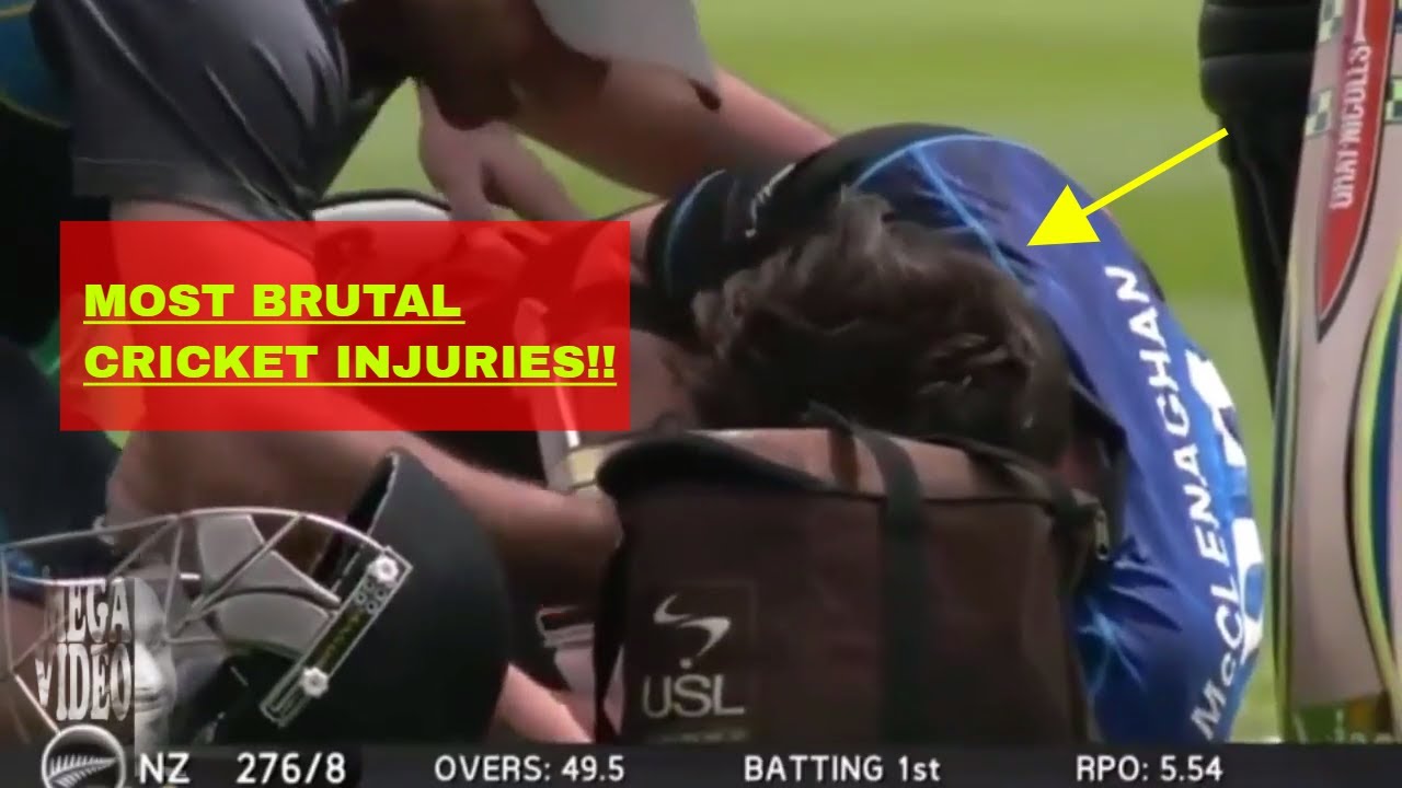 Most Brutal Cricket injuries in Cricket History !! WORST CRICKET ...