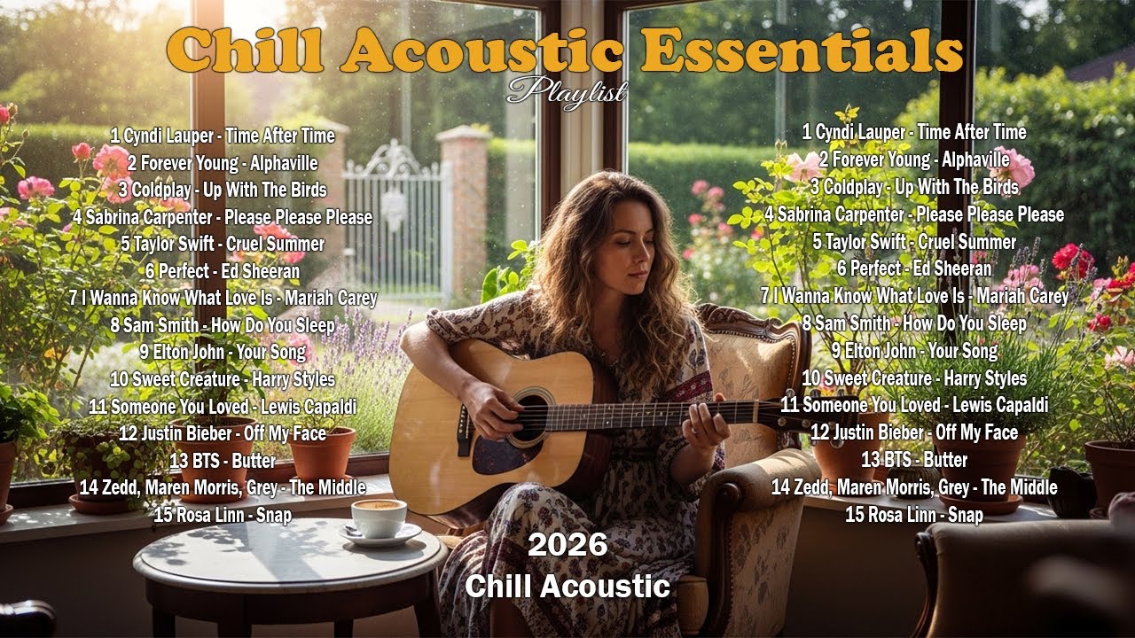 2026 Best Spotify Playlist🔥🎵 | New Acoustic Cover Song 2026 | Pink ...