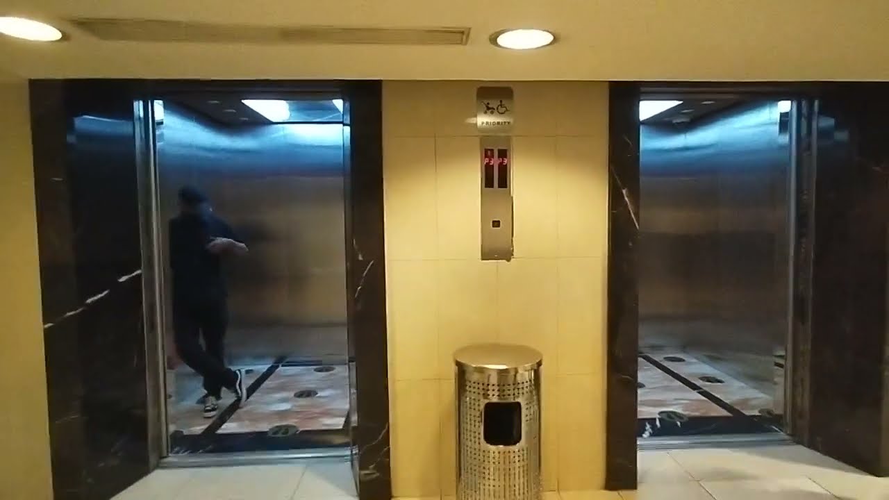 Nice Toshiba traction elevators at pacific place mall in South Jakarta Sudirman ( lift 42-43 ...