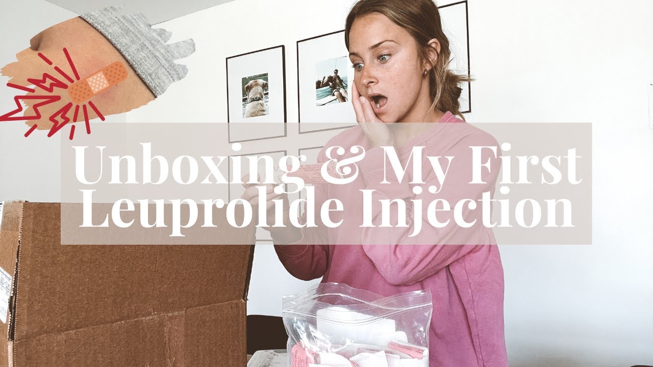 My First Lupron Injection!! - YouTube