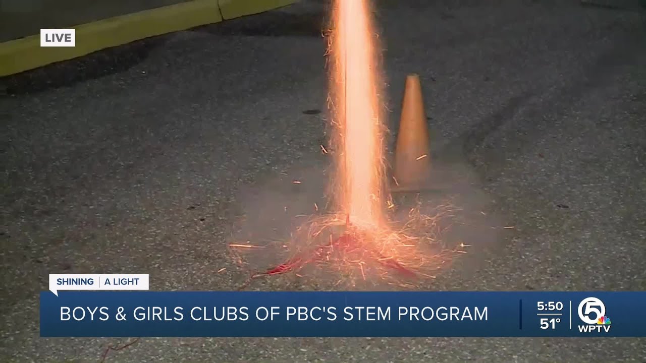 STEMulated: Students learn about chemical rocket launches - YouTube