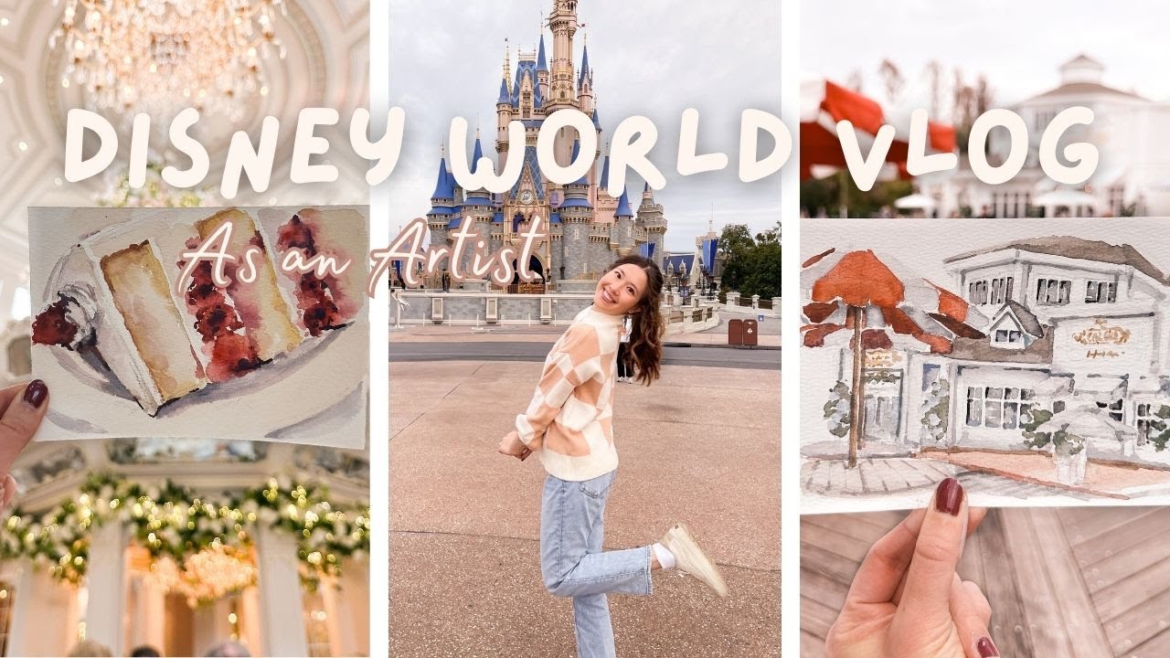Disney World VLOG | As an Artist - YouTube