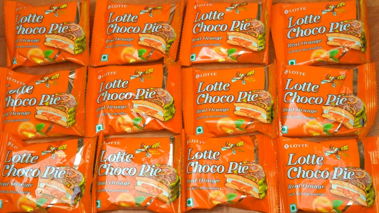 Unlocking the Irresistible Taste of Orange Chocopie - YouTube