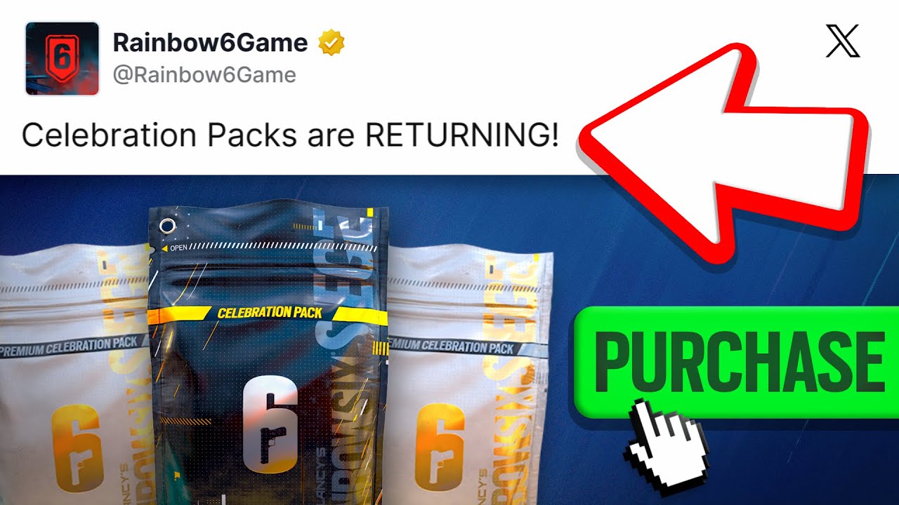 Celebration Packs are RETURNING! - R6 Marketplace (HUGE CRASH) - YouTube