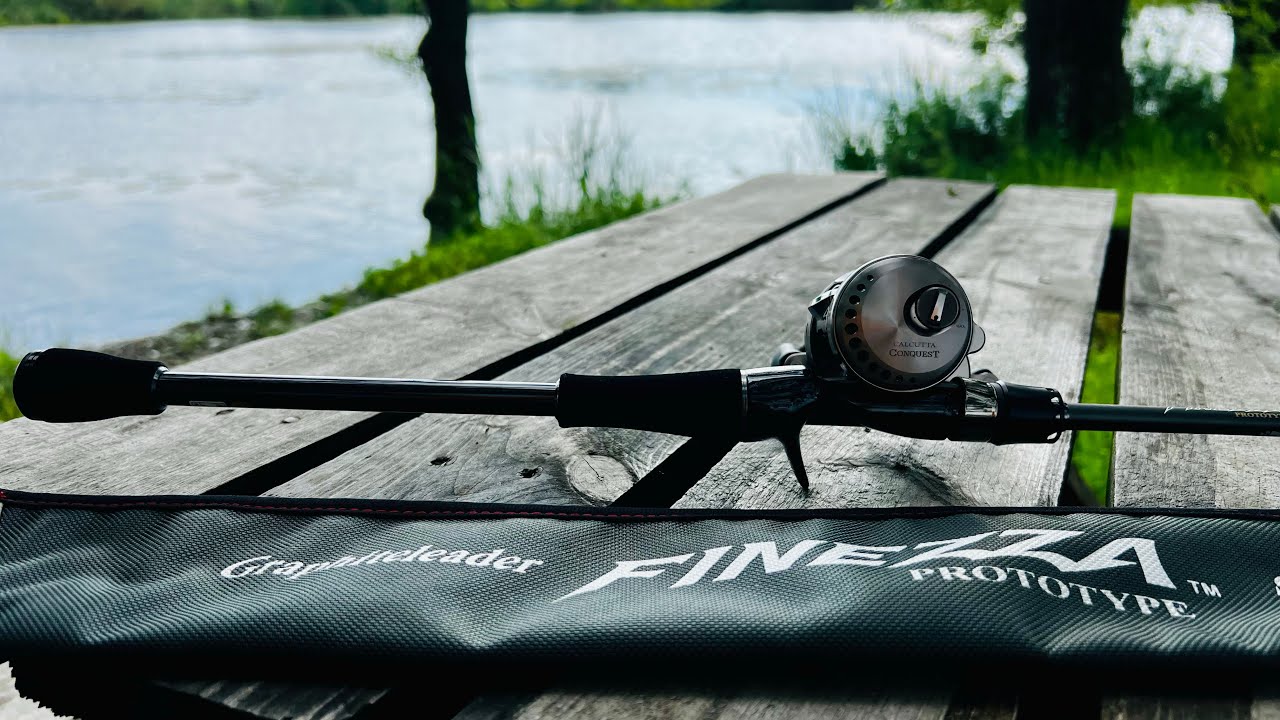 Graphiteleader 20 Finezza Prototype S.T. Limited 20GFINPC-742ML-T + рибалка на топ-вотер - YouTube