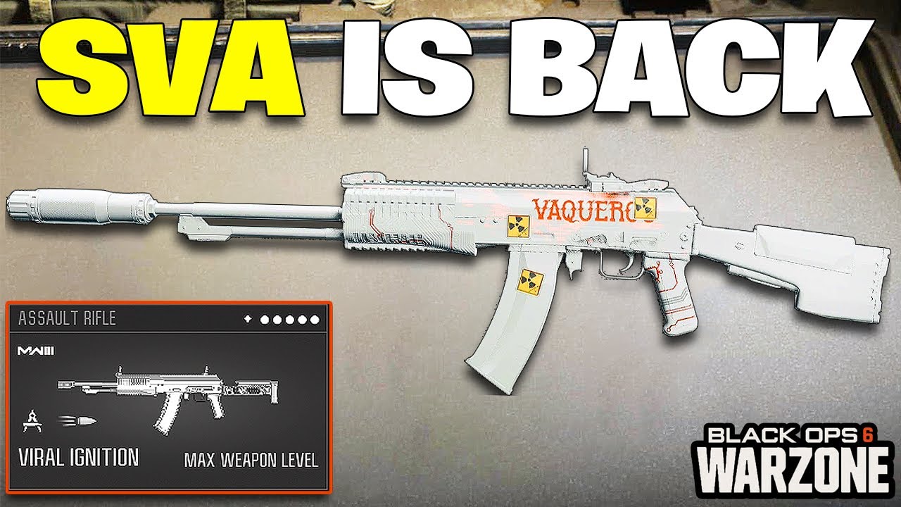 NEW #1 SVA 545 AR META LOADOUT in SEASON 4!🔥 (Best SVA 545 Class ...