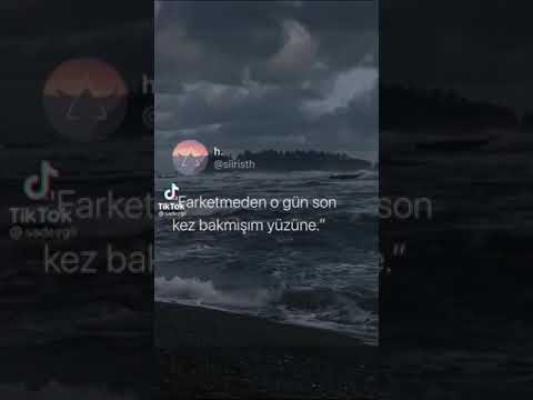 tiktok tweet akımı #1 (kısa duygusal )