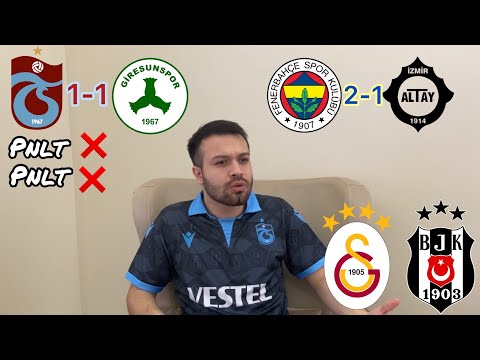 TRABZONSPOR GİRESUNSPOR MAÇI SONRASI TAKIMLAR!(parodi)