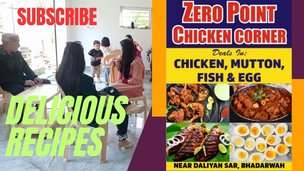 Inauguration Of Zero Point Chicken Corner ll Bhadarwah ll JKUT - YouTube