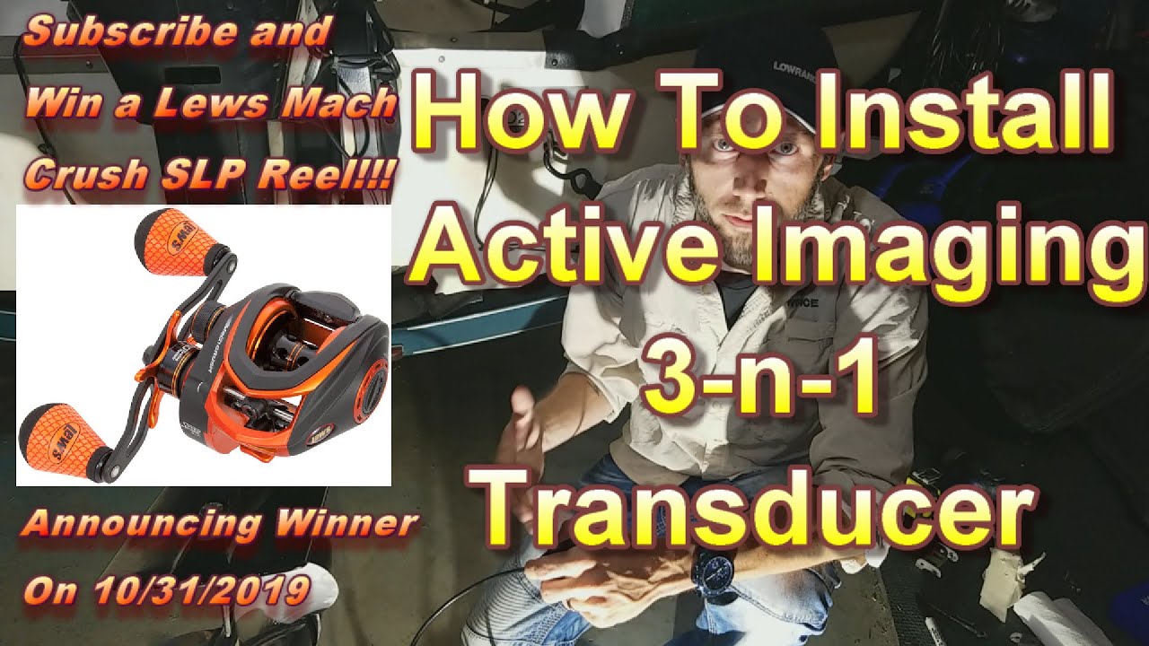 How to Install an Active Imaging 3n1 transducer mounting - YouTube