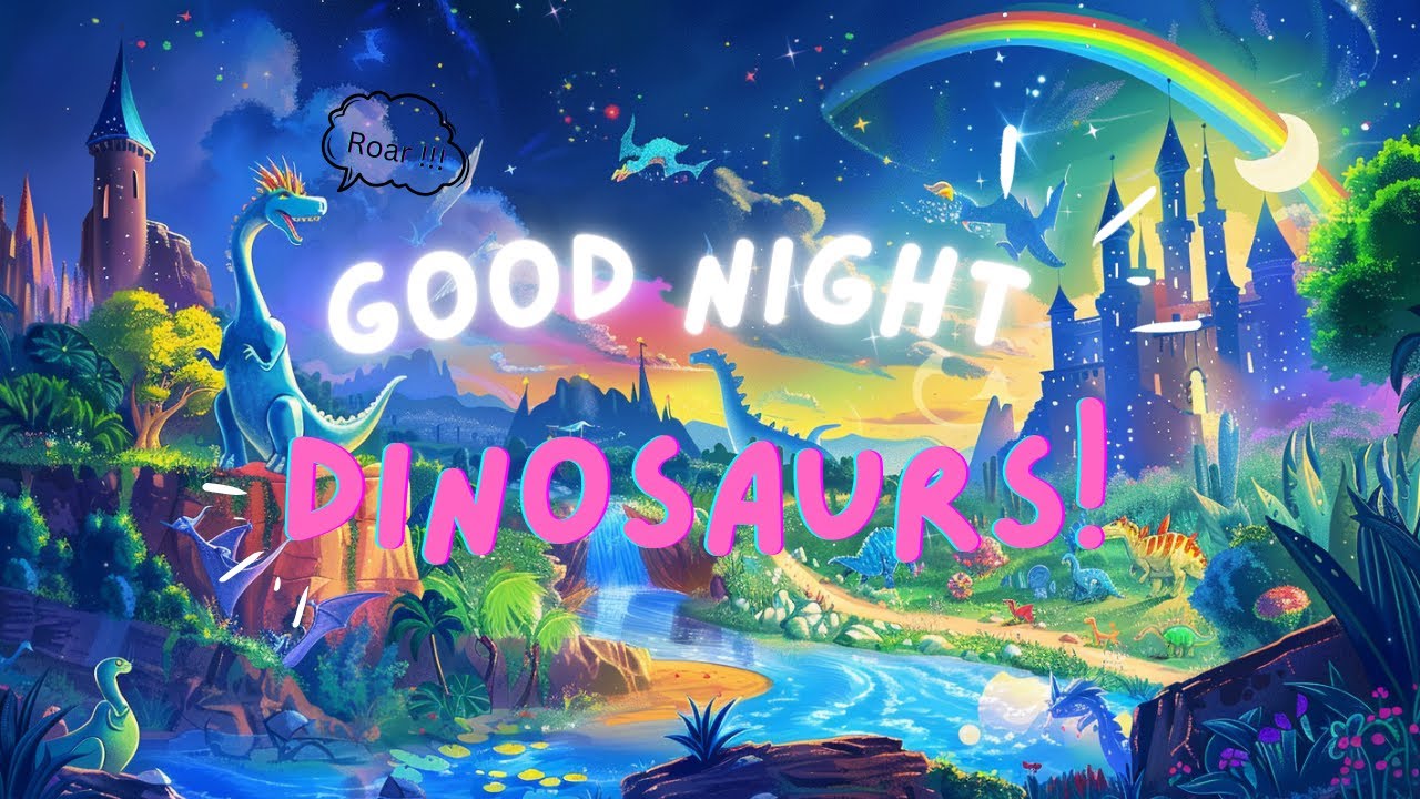 Good Night Dinosaurs🦕Bedtime Story about Dinos -Short Story with ...