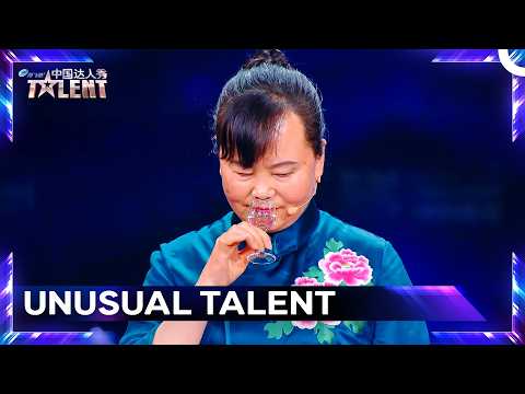 She Came To Show A Talent No One Expected 🍷| 中国达人秀