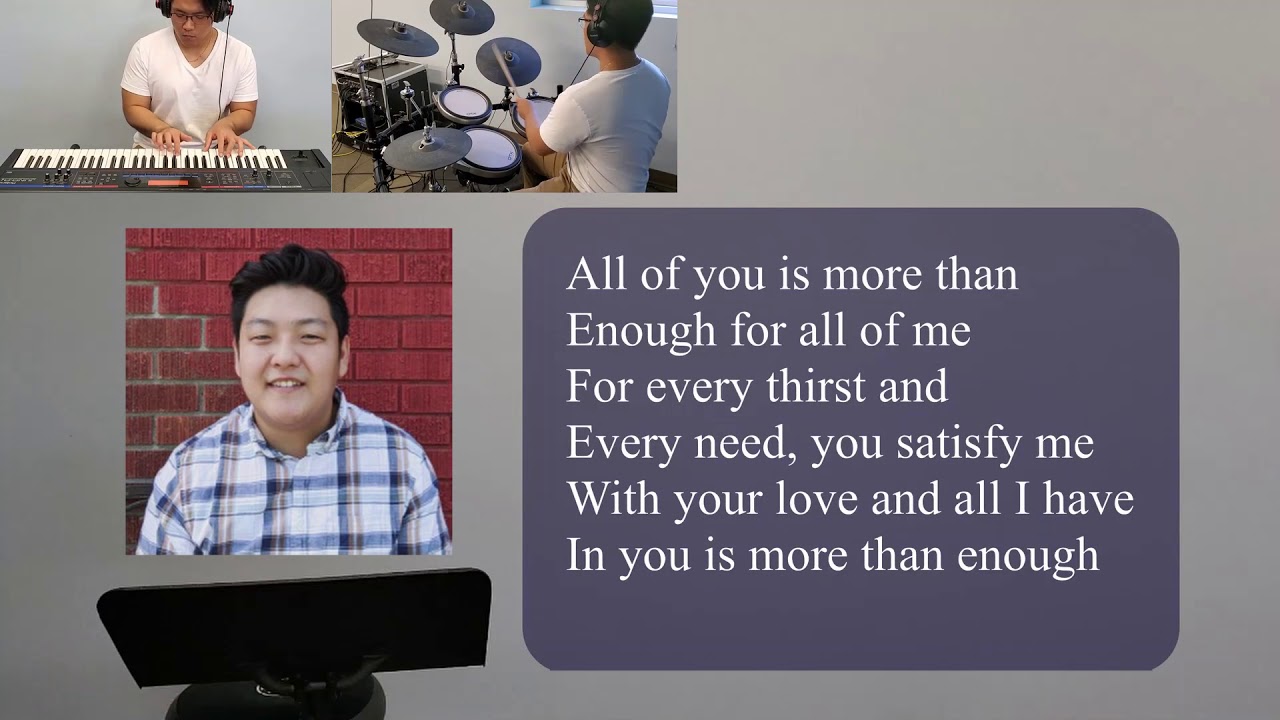 Enough - Chris Tomlin (cover) [lyrics] - YouTube