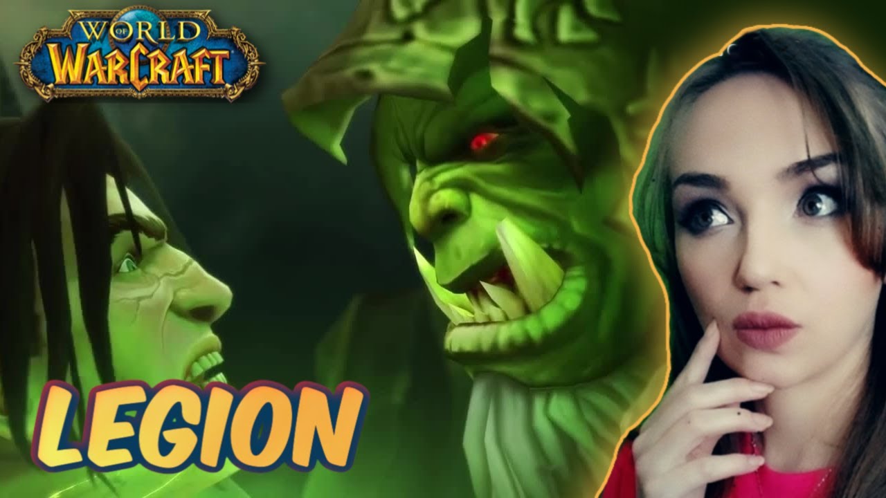 Legion Cinematic Trailer Reaction - World of Warcraft - YouTube