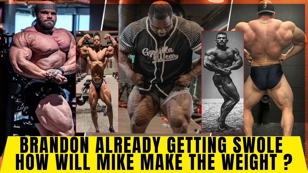 Brandon Curry getting swole with 11 weeks to go +Mike looks massive ...