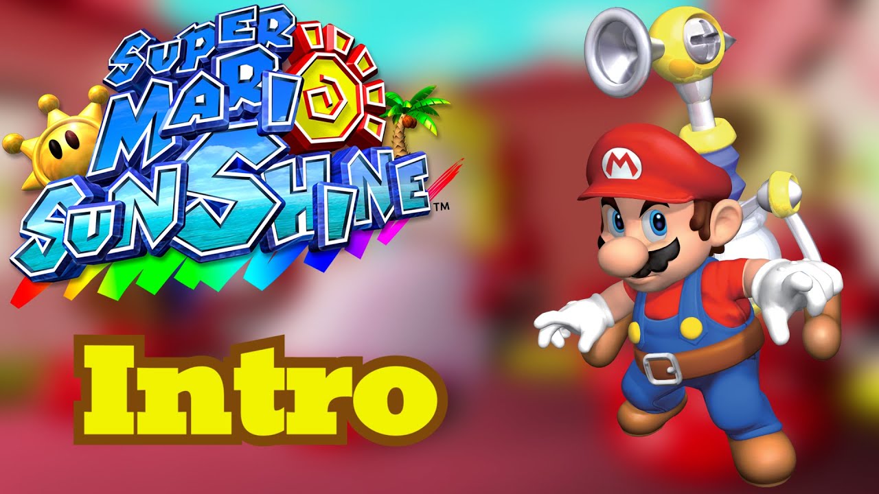 Super Mario Sunshine Playthrough - Intro - YouTube