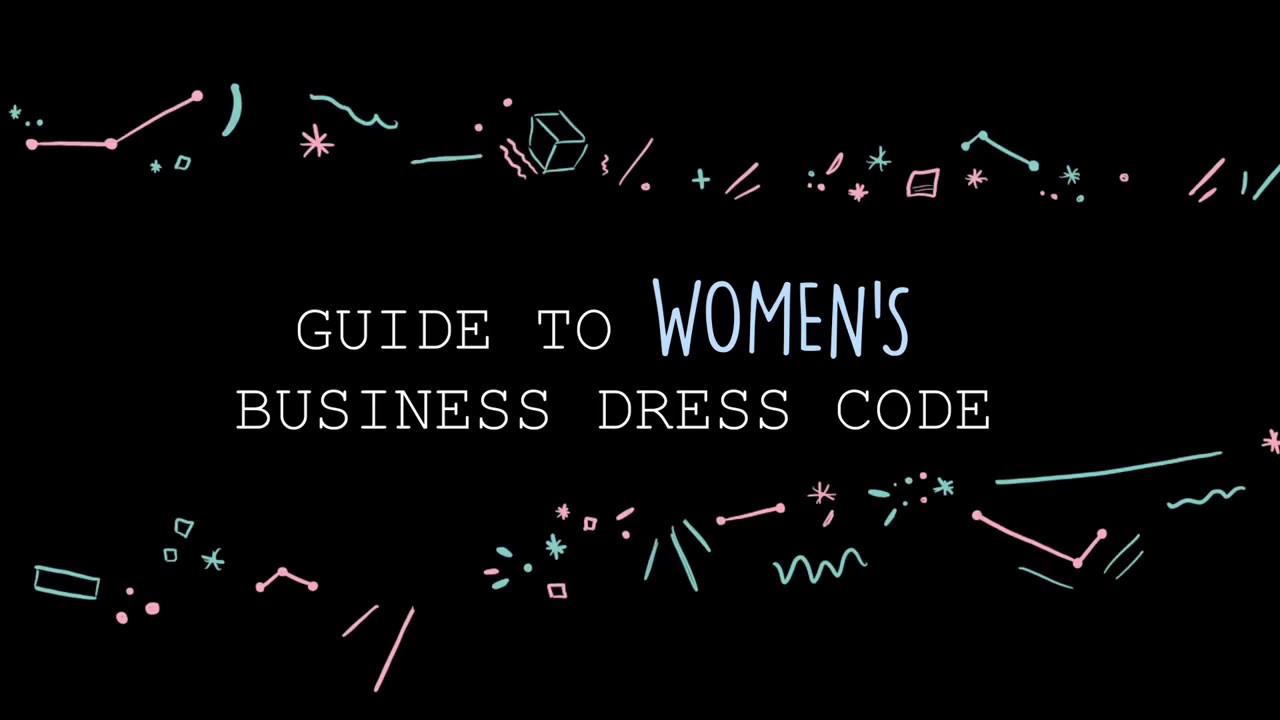 Guide to Women's Business Dress Code - YouTube
