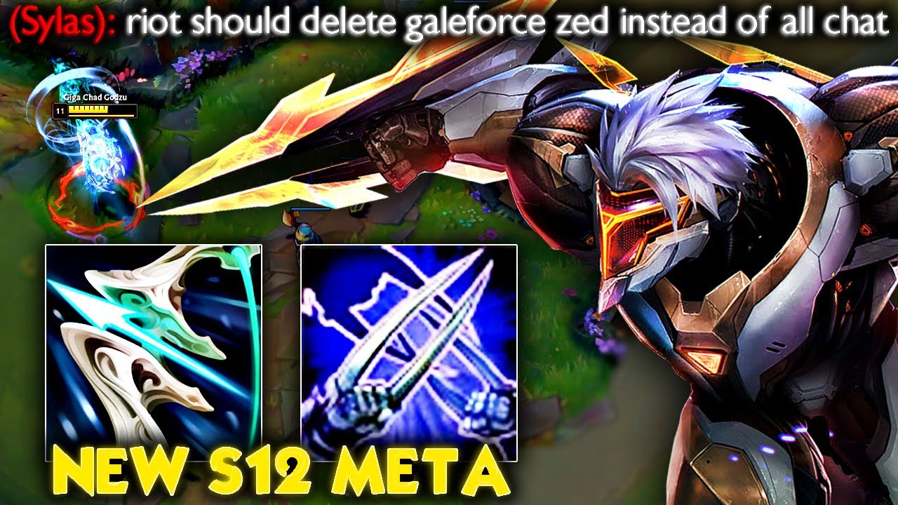 GALEFORCE ZED IS NEW META IN S12 - YouTube
