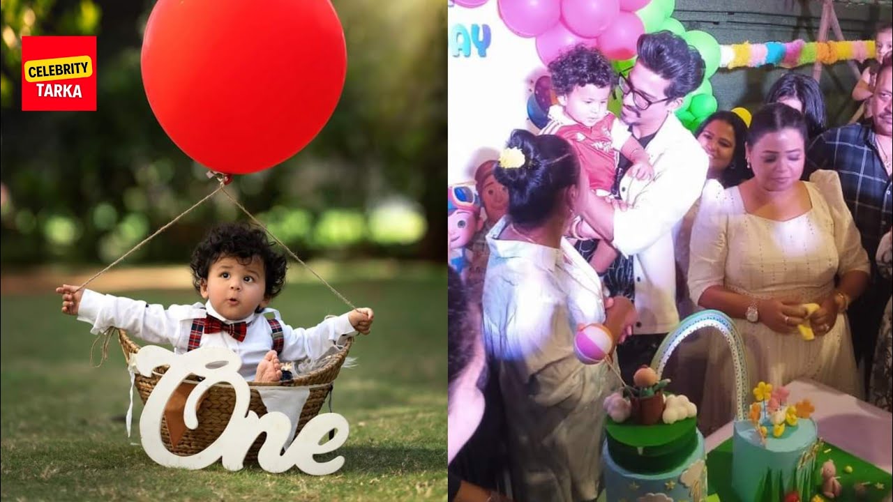 Bharti Singh and Haarsh Limbachiyaa Celebrates Son Laksh "Gola" First ...