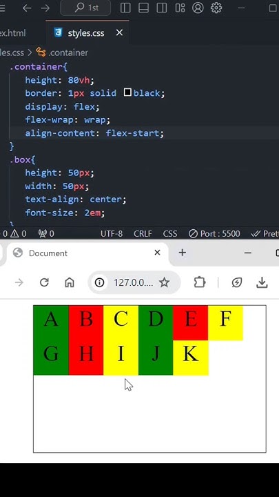 Css Flexbox ππ§βπ» Codewithimraan Coding Shorts Youtube