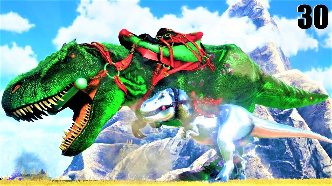 FINALLY FOUND A GIANT COLOSSUS REX! | ARK Omega Fjordur | ARK SURVIVAL ...