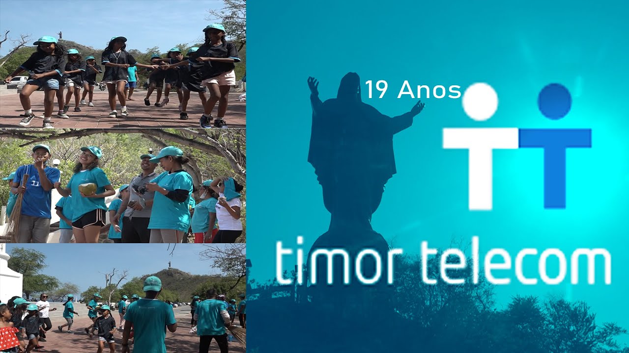 TIMOR TELECOM 19 ANOS , FO ANIMA LABARAK SIRA HO DANSA TIK TOK IHA ...