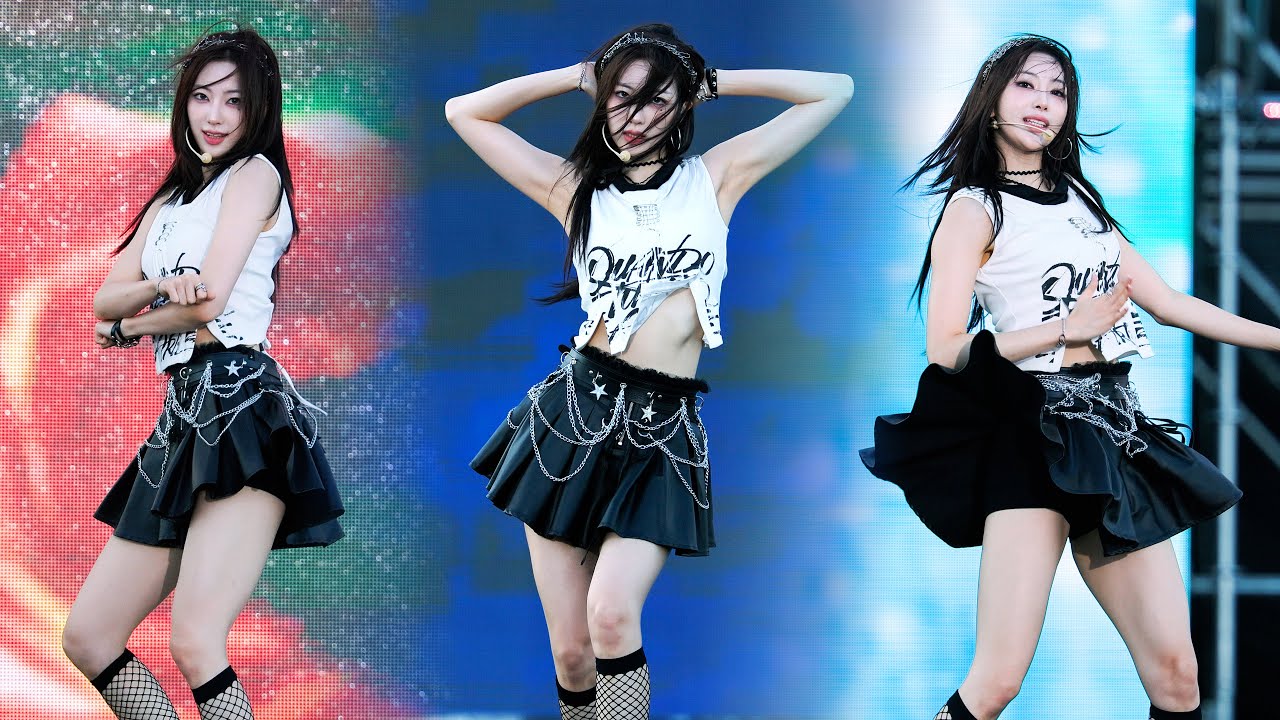 240828 리이나 RIINA 하이키 H1-KEY '건물 사이에 피어난 장미 + 뜨거워지자' 4K 60P 직캠 @여수 쇼챔피언 ...