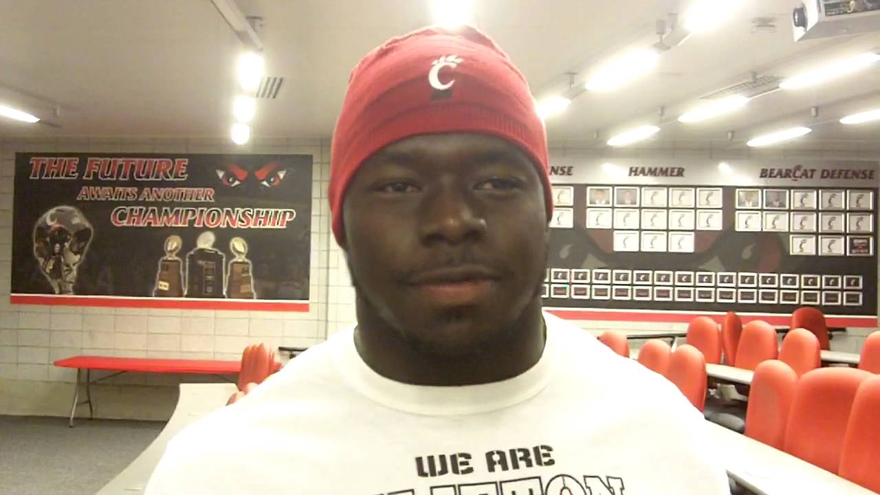 University of Cincinnati linebacker Jeff Luc a former 'Cane fan - YouTube