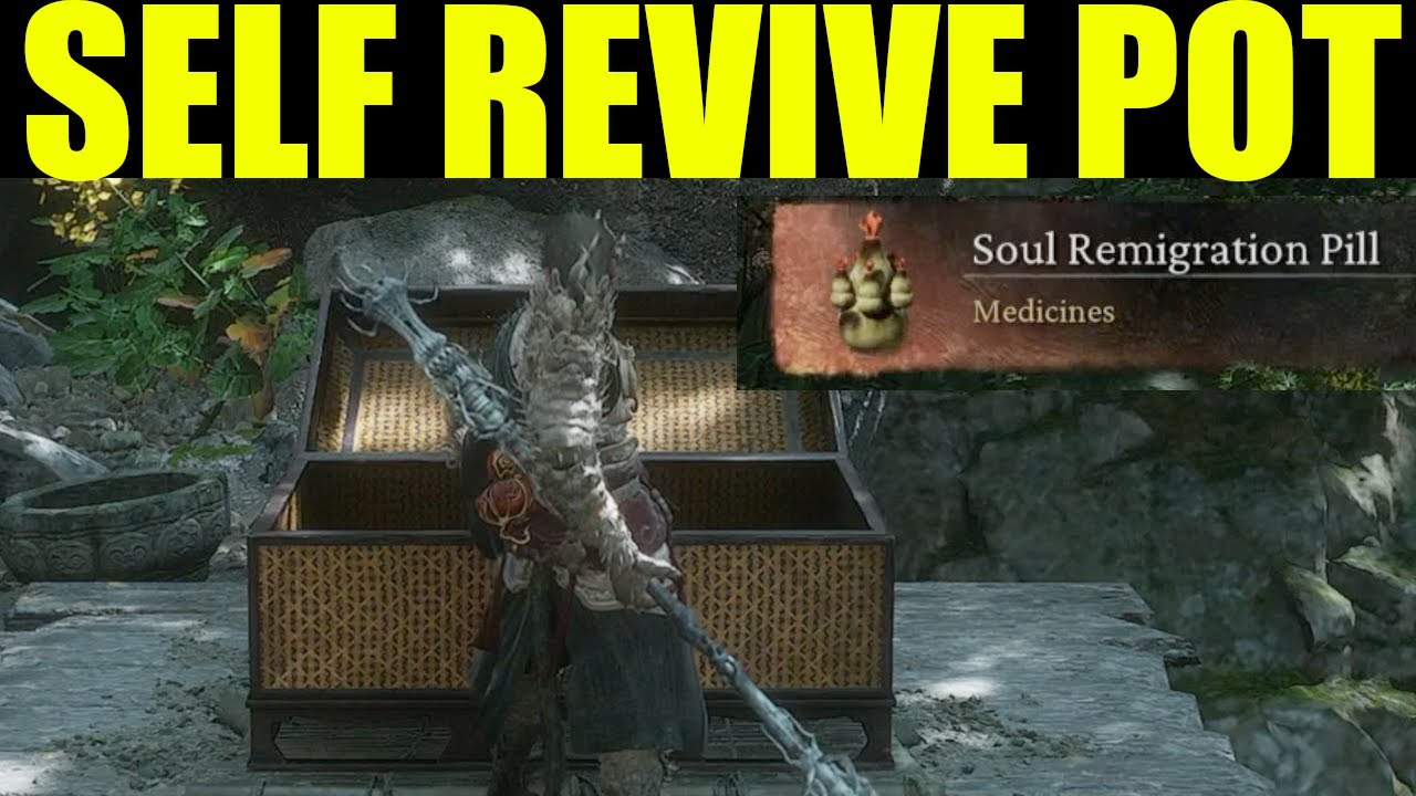 How to Get SELF REVIVE Potion in Black myth wukong! (Soul remigration ...