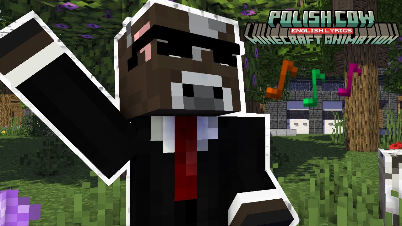 Minecraft Animation: Polish Cow [English Lyrics] - YouTube
