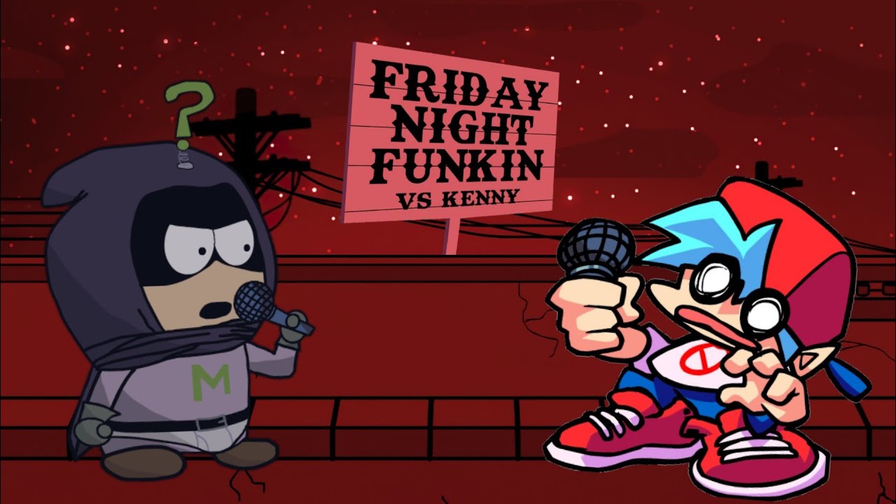 KENNY ESTA LOQUISIMO!? | VS Kenny | FnF Mod | In R.I.P☠️ difficult ...