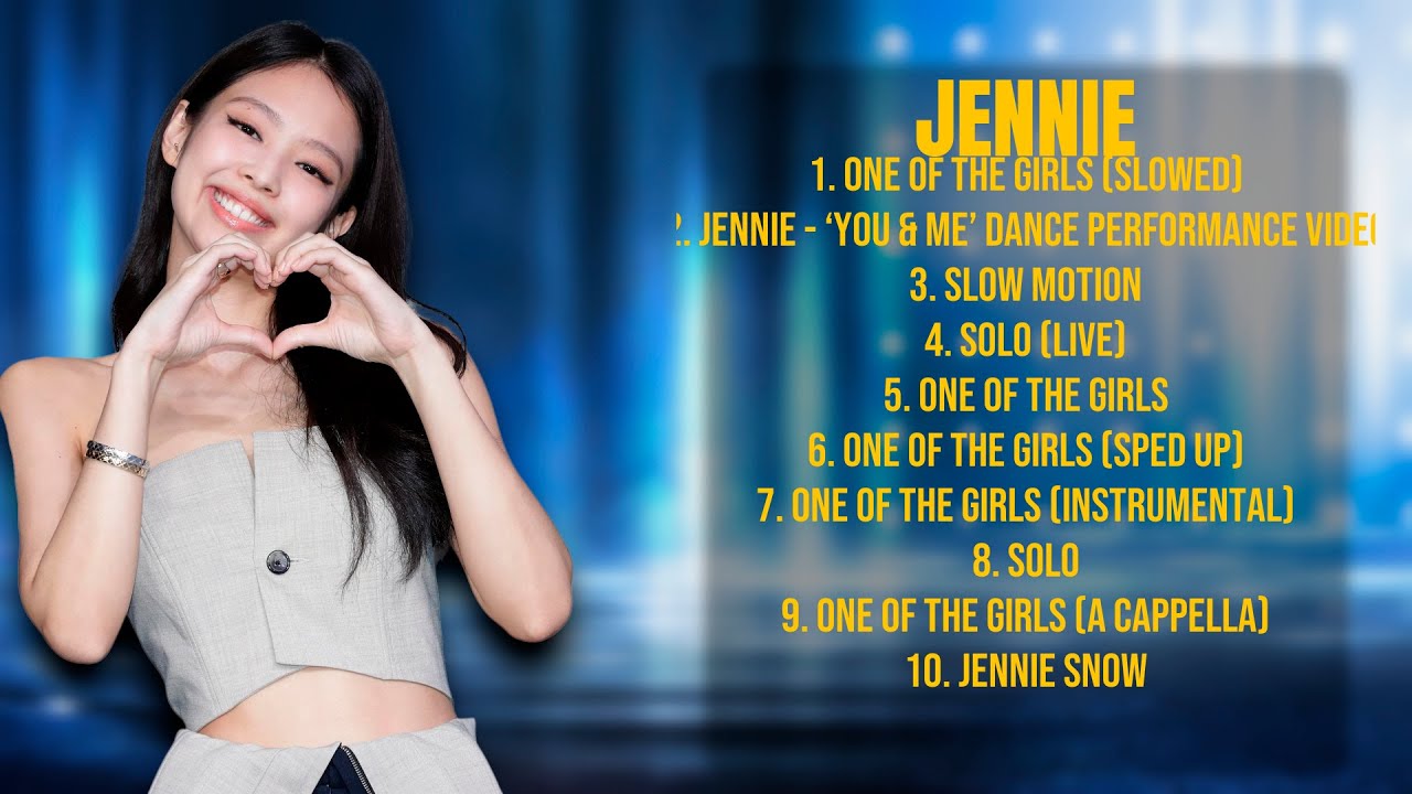 JENNIE-Hits that defined a generation-Premier Tracks Lineup-Affiliated ...