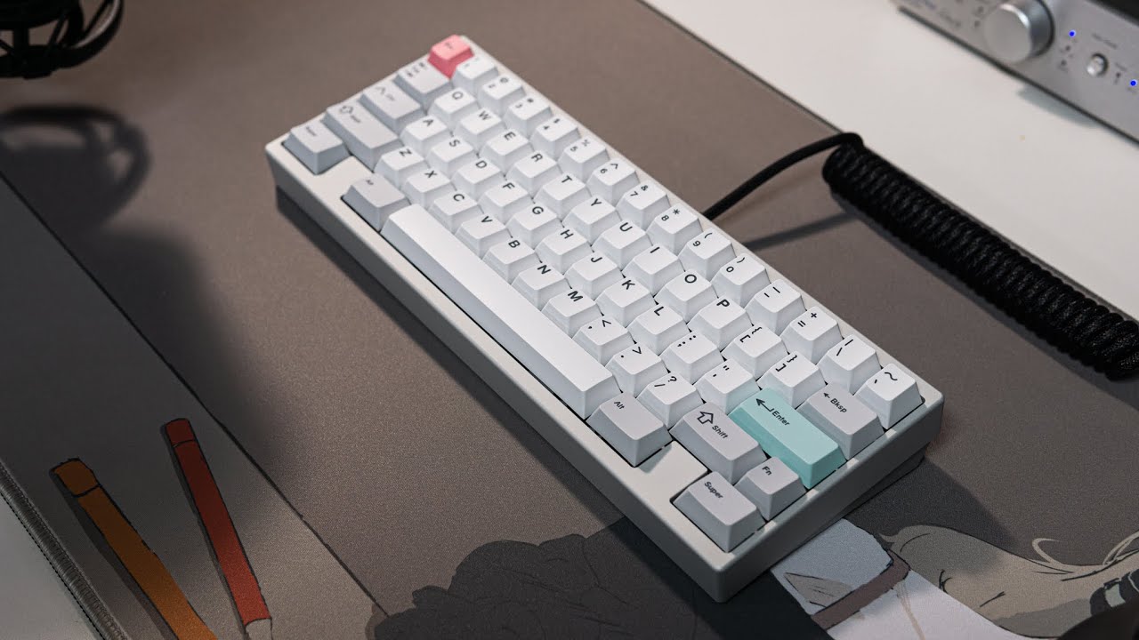 KMG B60 R1 | Typing Test - YouTube