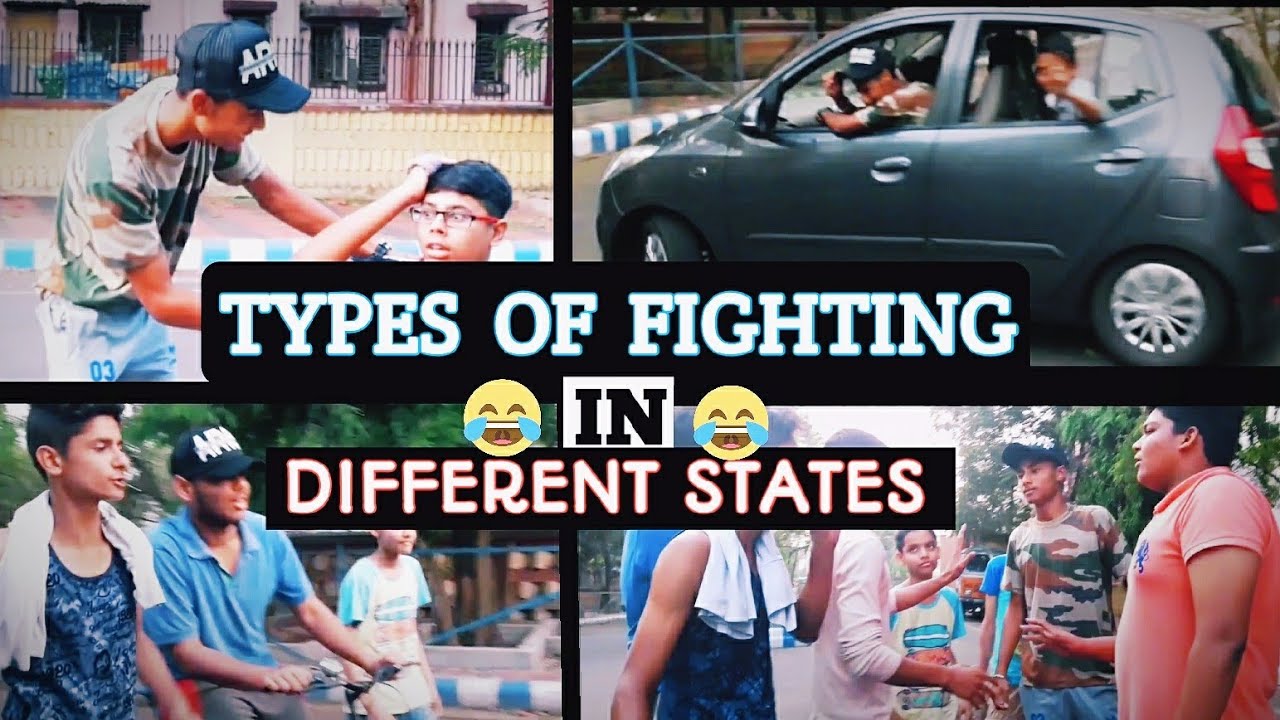 TYPES of FIGHTING in Different STATES || FUNNY VIDEO || Part -1 ...