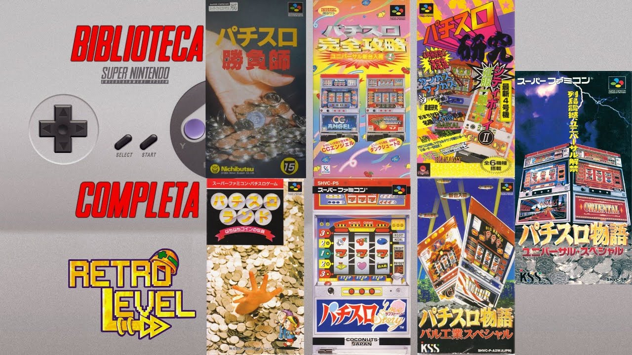 Pachi-Slot (Vários) - Biblioteca COMPLETA do Super Nintendo - de #986 a ...
