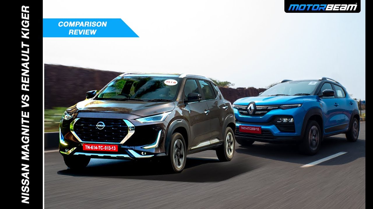 Nissan Magnite vs Renault Kiger Comparison Review - Kaunsi Kharide ...