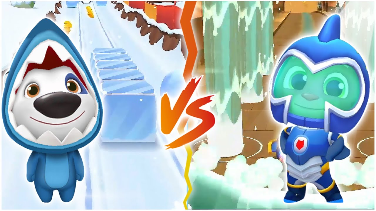 🦈SHARK TOM VS SUPER SHARK TOM - TALKING TOM GOLD RUN HERO DASH - YouTube