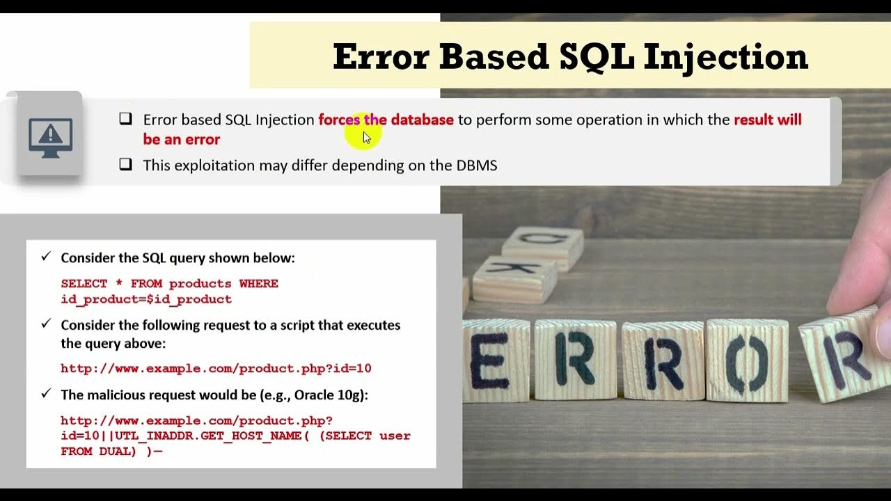 Certificate Ethicatical Hacker - Lecture 08 - Module 07 SQL Injection ...