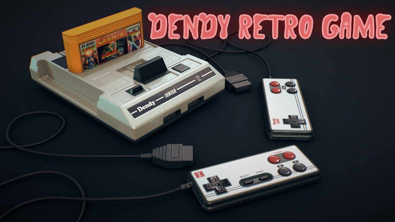 dendy retro game - YouTube