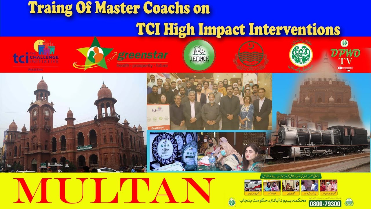 Traing Of Master Coachs on TCI High Impact Interventions || DPWO TV ...