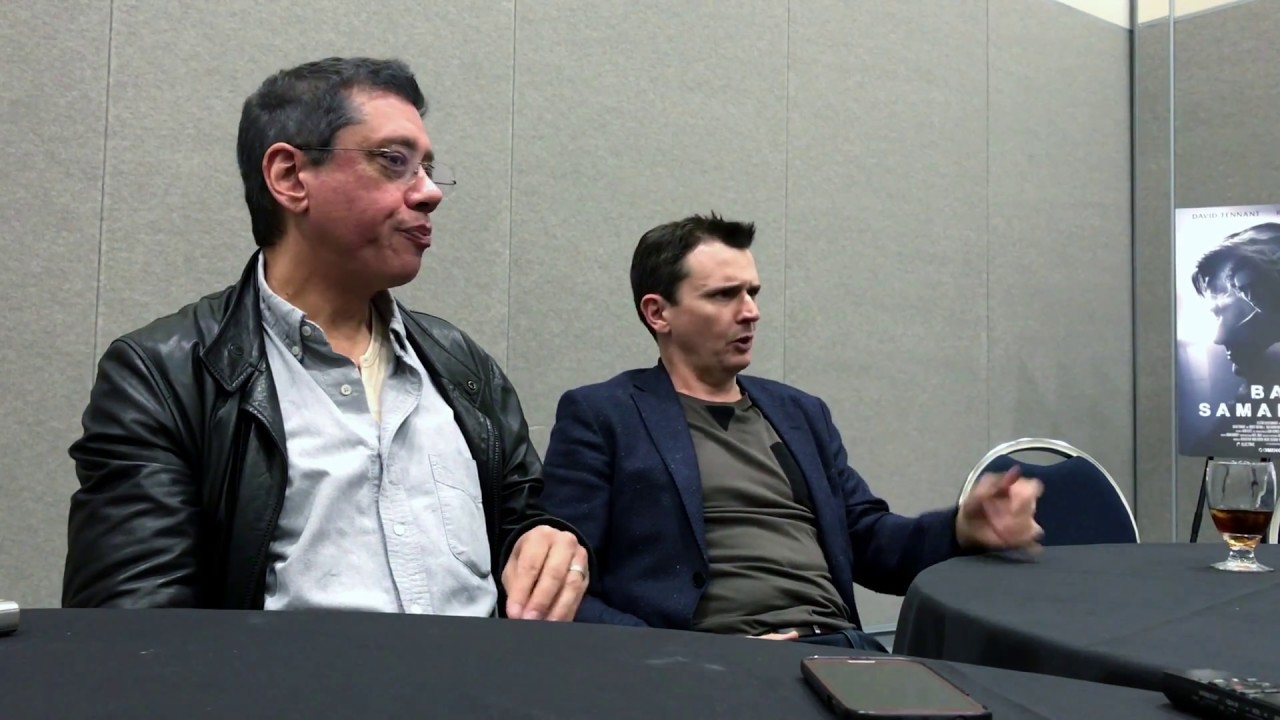 Dean Devlin (director), Brandon Boyce (writer) discuss Bad Samaritan at ...